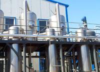 China ISO9001 Vacuum Multiple Effect Falling Film Evaporator 300-15000 kg/h Capacity with 0.28-0.65 Steam Consumption Ratio for sale