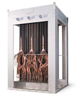 China OEM Pillow Plate Falling Film Chiller - 2×2×3.5m Stainless Steel Energy Efficient Cooling System for sale