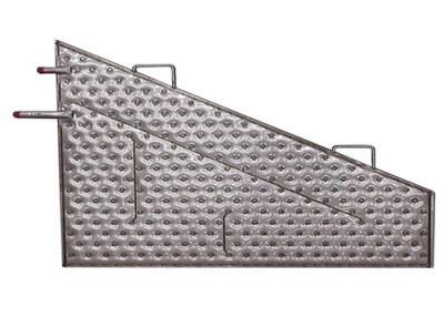 China SS304 Stainless Steel Brazed Plate Heat Exchanger 2x2.5m Size 120PSI Water-to-Water Thermal Transfer for sale