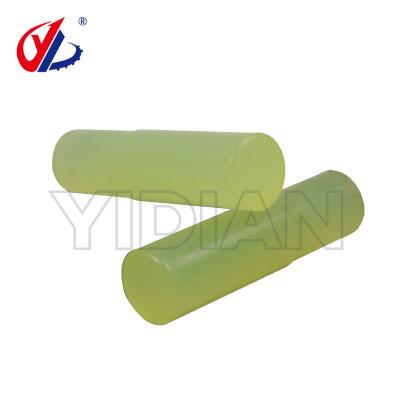 China Yellowish Edge Banding Machine Spare Parts Rubber Cushion For End Trimming Unit for sale