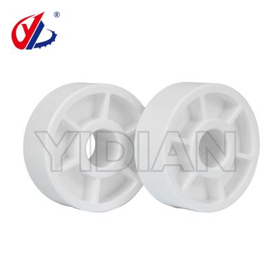 China D50mm HOMAG Bracket Roller Wheel Woodworking CNC Edgebander Parts And Accessories for sale