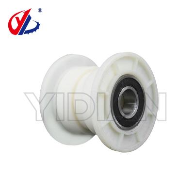 China 63mm Woodworking Machine Accessories Nylon Swing Arm Wheel For Sliding Table Panel Saw for sale