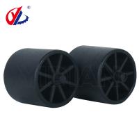 China Edgebanding Bracket Roller 25*4*26 Edgebander Plastic Converyor Roller for sale