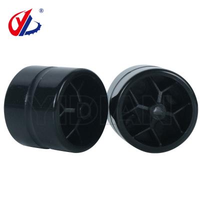 China Edgebander Bracket Roller / Edge Banding Machine Plastic Wheel 28*3*26mm for sale