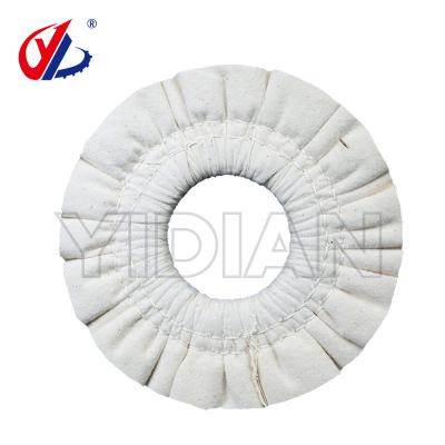 China 150*55*20mm Cotton Polishing Wheels For Biesse Edgebanding Machine Buffing Wheel for sale