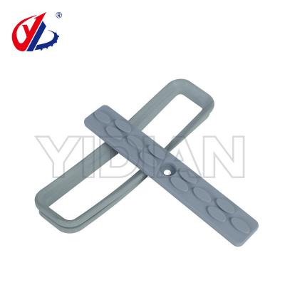 China Sealing Frame Friction Plate Rubber Pad 130*30mm For Vacuum Suction Block for sale