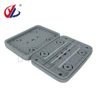 China 160*115*17mm Lower Suction Plate Rubber Pads Without Step For CNC Machine for sale