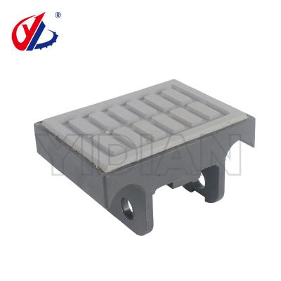 China Grey 82*61mm Chain Conveyor Pad For Woodworking Edge Banding Machine for sale