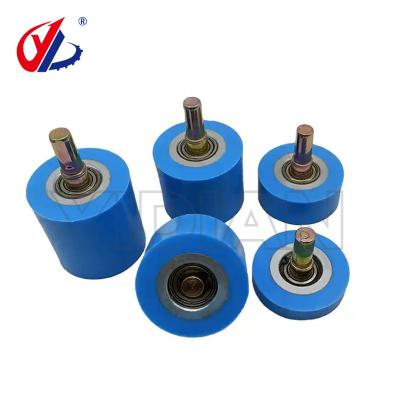 China Silicon Rubber Wheels / Pressure Roller - Woodworking Wrapping Machine Spares for sale