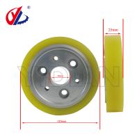 China 120*30*25mm PU Feeding Roller With Six Holes For Woodworking Four Sides Planer for sale