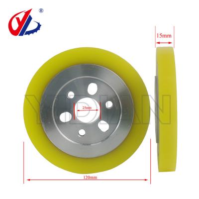China 120*25*15mm PU Wheels Feeding Rollers For Four Sided Wood Planer Machine for sale