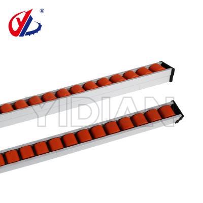 China Aluminum Roller Track with Rubber Rollers for Edgebanding Machines for sale