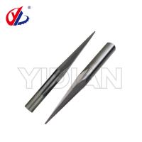 China Double Edged Straight Groove Pointed Knife CNC Cutting Tool for sale