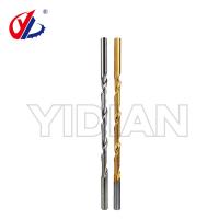 China Double Head Hard Wood Cutting Knife with Coating Long Spiral Router Bit for Solid Wood Cutting for sale