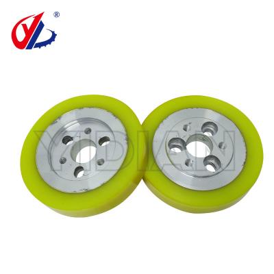 China Planer Moulder PU Feeding Wheels 120*25*20mm Four Four Side Moulder Planer Spares Feed Roller for sale