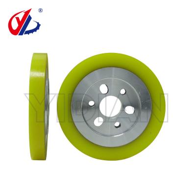 China Planer Moulder Spare Parts PU Feeding Wheels OD120*ID25*15mm Four Four Side Moulder Planer Feed Roller for sale
