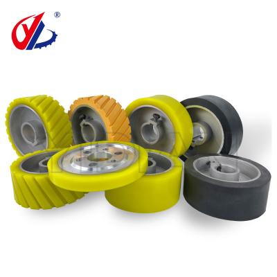 China Four Side Moulder Planer Feed Roller Rubber Feeding Roller Planer Moulder Spares for sale