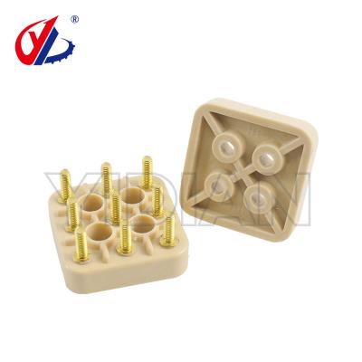 China 4-008-36-0027 Terminal Head 4008360027 Terminal Block With 9 Pins For Homag Edgebanding Machine Adhesive Unit for sale