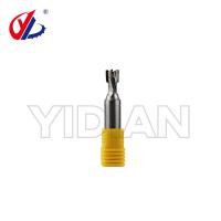 China PCD Diamond Spiral Router Bit with 10 mm Cutting Diameter 16 mm Cutting Height and 12.7 mm Shank Diameter for CNC Woodworking for sale
