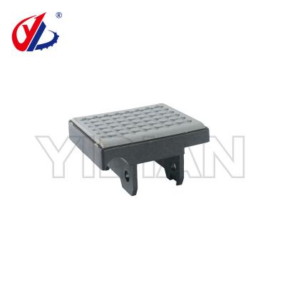 China CCE016 79*72mm Woodworking Machinery Rubber Pad Conveyance Chain Pad for Japan Marnak Automatic Edge Banding Machine for sale