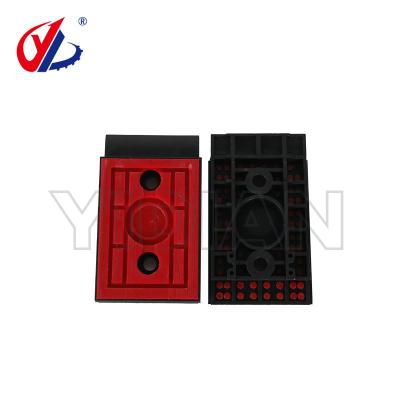 China Conveyor Chain Track Pads 4060180055 Edgebander Feed Pads for Edge Banding Machine PA Rubber for sale