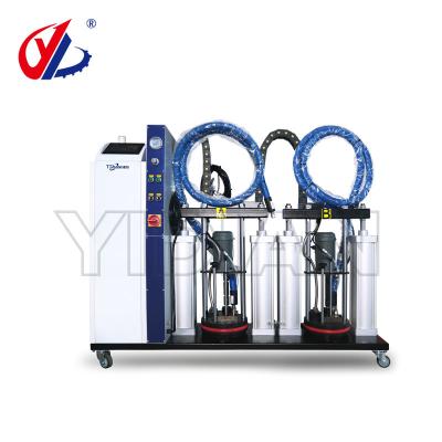 China Tshare XE320S-B PUR Two-Color Glue Machine 20-Second A/B Bucket Switching for Edge Banding for sale