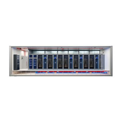 China 100KW Liquid Cooling Data Center, Server Room With High Density Cluster Module for sale