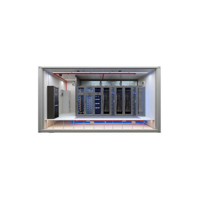China 20 Foot Liquid Cooling Data Center Water Cooled Server With Edge Compact Module for sale