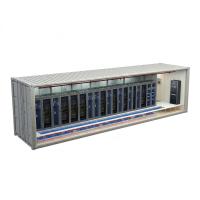 China ICDC40-B 40ft Container Data Center 12 Racks 72kW In-Row Cooling 120kVA Modular N+1 UPS for sale