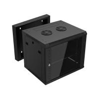 China SY-WCB66012W 12U Wall Mounted Network Cabinet 600x600x635mm IP20 60KG Load for sale