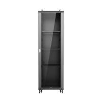 China SY-NCB60637W 37U Server Rack Cabinet 600x600x1833 mm Tempered Glass Door for sale