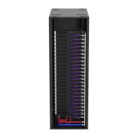 China Wide 42U Cold Plate Liquid Cooling Cabinet 800x1200x2000 mm Rack with Integrated Manifold for sale