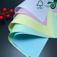 China 70gsm Multi Colored NCR Carbonless Paper For Purchase Order Printing for sale