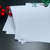 China FSC Certified Virgin White Kraft Paper Rolls  150gsm 190gsm Ideal For Paper Bag Production for sale