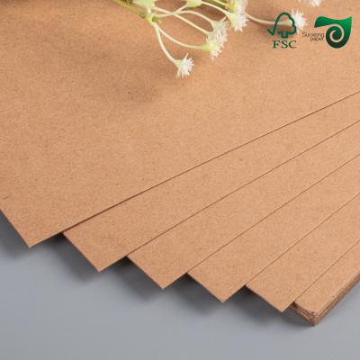 China FSC Food Grade Brown Kraft Board 350gsm  24