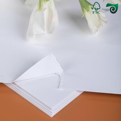 China FSC Certified Bristol Board Paper  180gsm 350gsm High Folding Strength For Handicrafts Beyond for sale