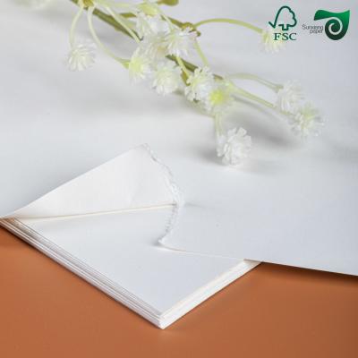 China FSC Bright White Uncoated Paperboard Sheets 200g 350g Optimized For Offset Printing for sale