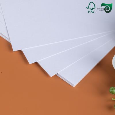 China 315gsm FSC Single Coated White Ivory Board For Writing Applications for sale