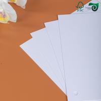 China 2mm Recyclable Double Sided White Ivory Board FSC High Stiffness For Hangtags for sale