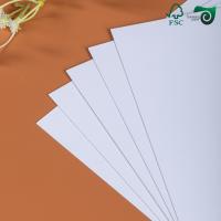 China FSC 250gsm 300gsm A4 Double Sided Glossy Laser Printing Paper For Trading Game Cards for sale