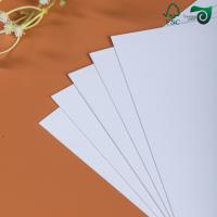 China FSC 2 Side Coated Gloss Art Card Stock FSC 70lb High Whiteness C2S Art Board for sale