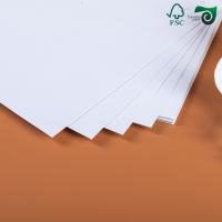China 230gsm 250gsm 300gsm C1S White Cardboard FSC 635mm 700mm 914mm 1000mm for sale