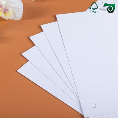 China FSC 230g  250g White Water Absorbent Paper For Coaster Board Applications for sale