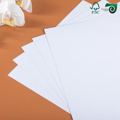 China 80gsm FSC Super White Gloss Mirror Cast Coated Paper For Sticker 20 30 Inches for sale