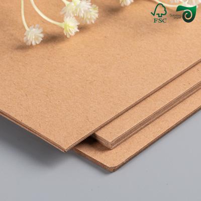 China FSC Certified Brown Kraft Paper 450gsm Fold Resistant For Desk  Wall Calendar Production for sale