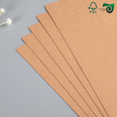China FSC 160gsm Eco Friendly Unbleached Striped Kraft Paper Rolls For Flower Packing for sale