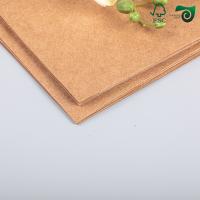 China FSC Brown High Density Kraft Paper Sheets 600gsm Specialized For Food Packaging for sale