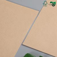 China FSC 120gsm 300gsm Recycled Pulp Carta Kraft Paper  High Burst Strength For Bags for sale