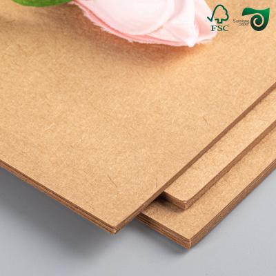 China FSC Brown High Density Kraft Paper Sheets Up To 600gsm  Premium Food Packaging Solution for sale