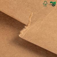China FSC Certified 350gsm Food Safe Brown Kraft Cardboard Durable Lunch Box Packaging Material for sale